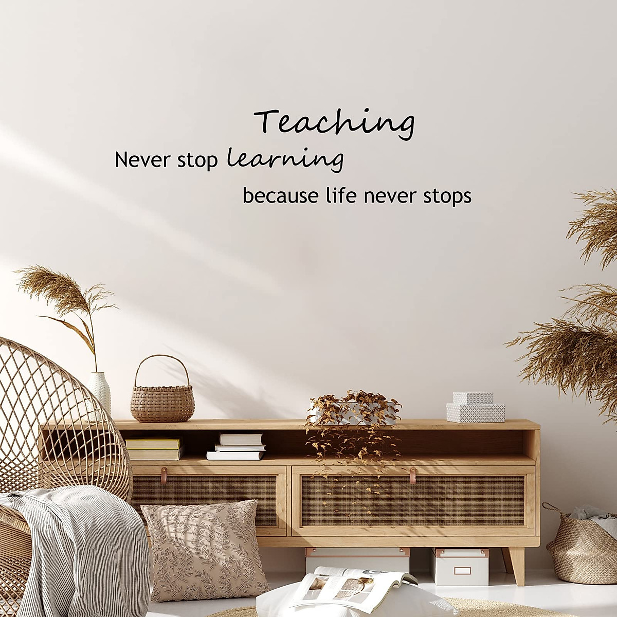 10 Pcs Inspirational Wall Decal Stickers Motivational Quote Stickers Peel and Stick Vinyl Wall Decor Removable Positive Wall Stickers Quotes Saying Wall Art for Home Office School Classroom Teen Dorm