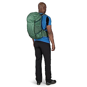 Osprey Skarab 30L Men's Hiking Backpack with Hydraulics Reservoir, Tundra Green, One Size