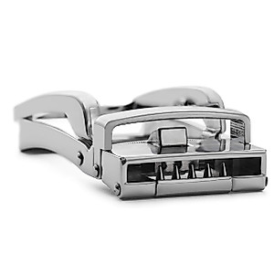 CHAOREN 40mm Ratchet Belt Buckle for 1 3/8 Slide Belt Strap, Click Buckle Adjustable Skeleton Shape