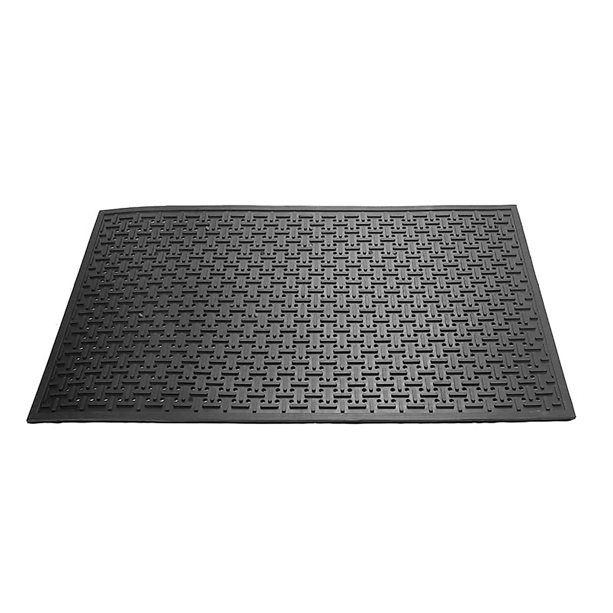 smabee Rubber Non-Slip Waterproof Floor Mat Heavy Duty Anti-Fatigue Mats 33"x57" for Wet or Snow Deck, Restaurant Bar Kitchen Yard Boat