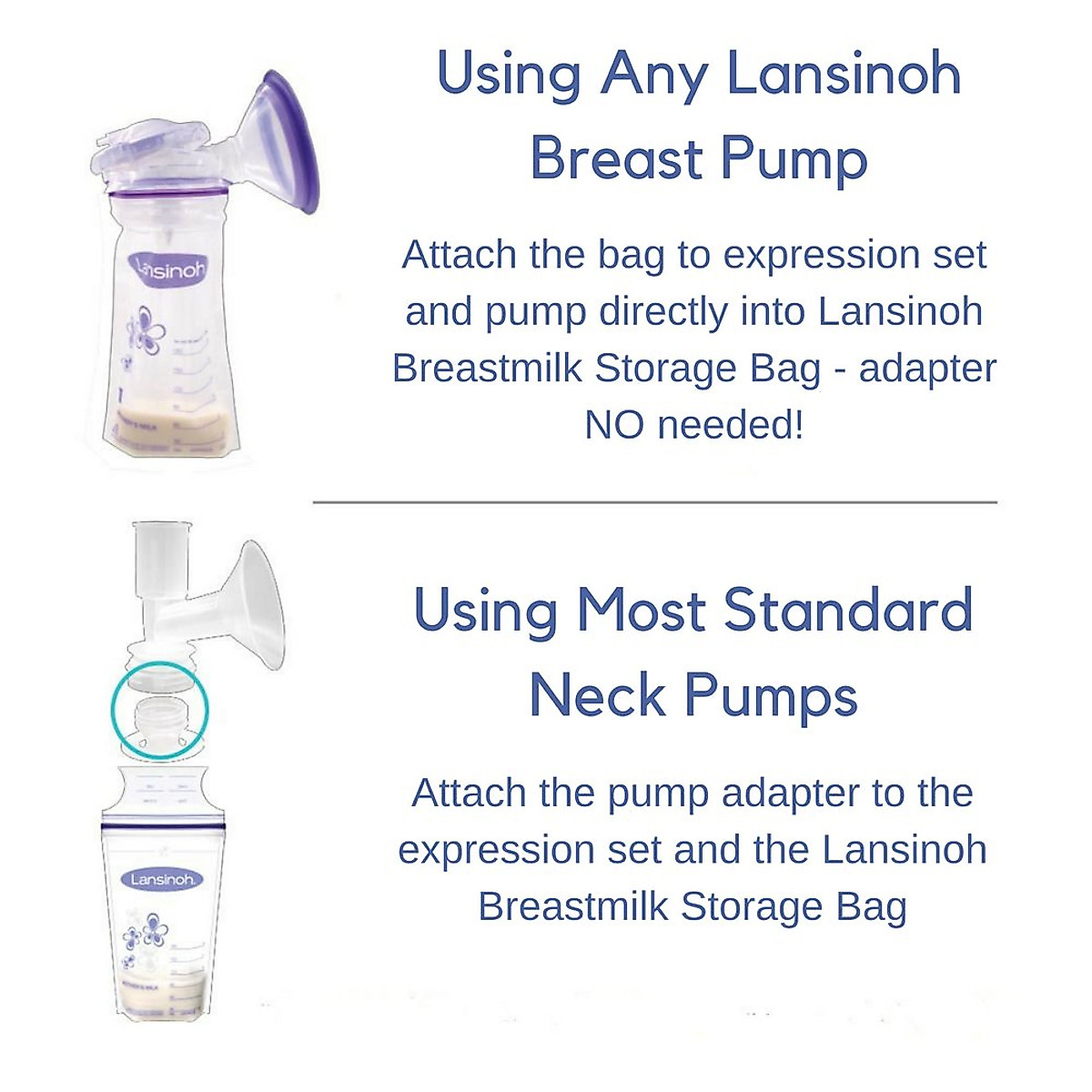 Lansinoh Breastmilk Storage Bags, 25 Count