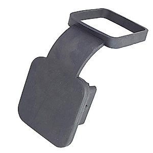 X-Haibei 2 Inch Trailer Hitch Cover Black Tube Plug Cap Fits All 2 Inch Receivers