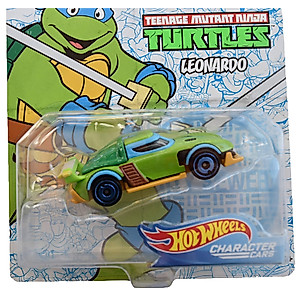 Hot Wheels Character Cars Teenage Mutant Ninja Turtles Leonardo #1 of 5 Cars