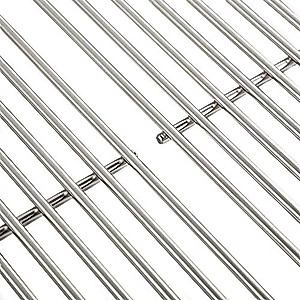 PETKAO 18 13/16 x 9 13/16" Stainless Steel Cooking Grill Grate for KitchenAid 720-0745B 720-0745A 740-0780 720-0709C 720-0826 720-0819 Nexgrill 720-0745 720-0745A 720-0745B, 3PCS