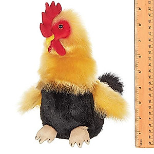 Bearington Roy Plush Rooster Stuffed Animal, 9.5 Inches