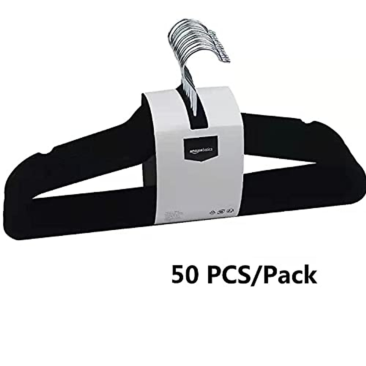 YCLOVE 20 Pack Laundry Hook Boot Clips Hanger Clips Hold Hanging Clothes Pins Hooks Portable Stainless Steel Home Travel Hangers Clips Heavy Duty Closet Organizer Hangers (20 PACK WHITE Laundry Hooks)