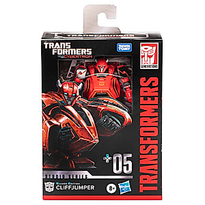 Transformers Toys Studio Series Deluxe War for Cybertron 05 Gamer Edition Cliffjumper Toy, 4.5-inch, Action Figure for Boys and Girls Ages 8 and Up