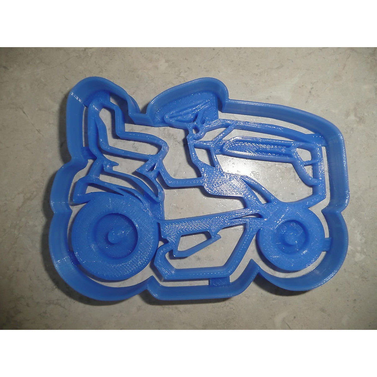 YNGLLC RIDER RIDING MOWER LAWN CARE YARD LANDSCAPING EQUIPMENT COOKIE CUTTER MADE IN USA PR4672, Blue