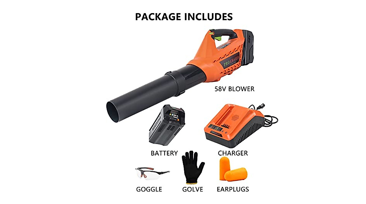 Powerful 58V Cordless Leaf Blower for Easy Yard Care