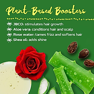 Tropic Isle Living Hair Gro Leave-In Mist 8oz | Jamaican Black Castor Oil with Rose Water, Aloe Vera & Shea Oil Infused | Detangles and Treats Damaged Hair