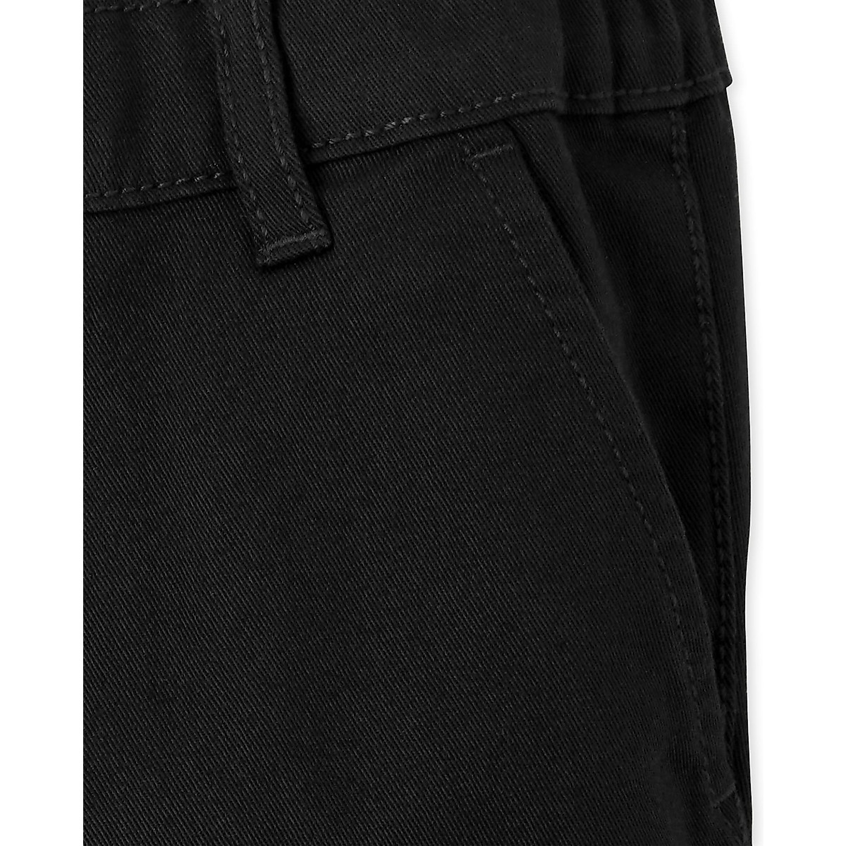 The Children's Place baby boys and Toddler Stretch Skinny Chino Pants Jeans, Black Single, 3T US