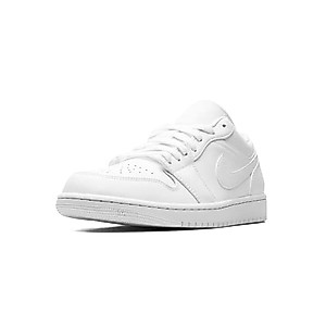 Jordan Mens Air 1 Low 553558 136 - Size 11 White/White-White