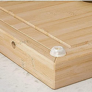 GULRUH Wood Cutting Boards for Kitchen, Bamboo Cutting Board for Kitchen, with Juice Grooves, Heavy Duty Chopping Board,BPA Free-70 * 45 * 1.3cm