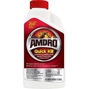 Amdro Quick Kill Lawn and Landscape Insect Killer Concentrate, 32-Ounce