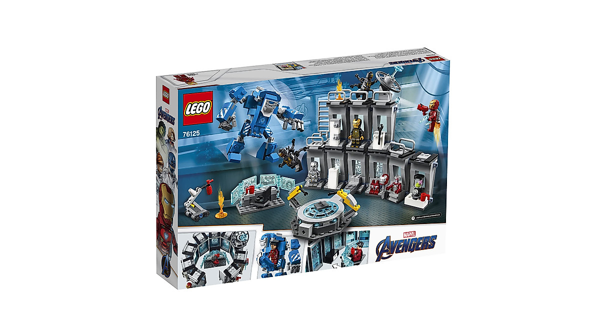LEGO Iron Man Hall of Armor 76125: Build Tony Stark's Lab