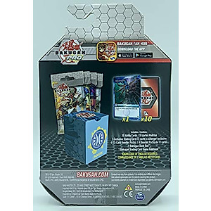 Bakugan Pro, Aquos Faction Bundle, 4 Booster Packs with 10 Bonus Cards, Ages 6+ and up.