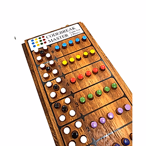 Codebreak Game Top Strategy Wooden Board Games for Age 12+ and Adults