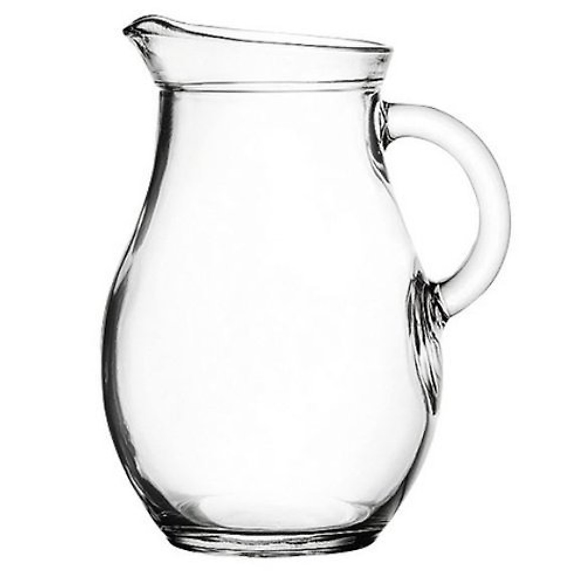 Amazing Child Mini Glass Pitcher 9 Ounces - 5" High. Child Sized. Very Small Size