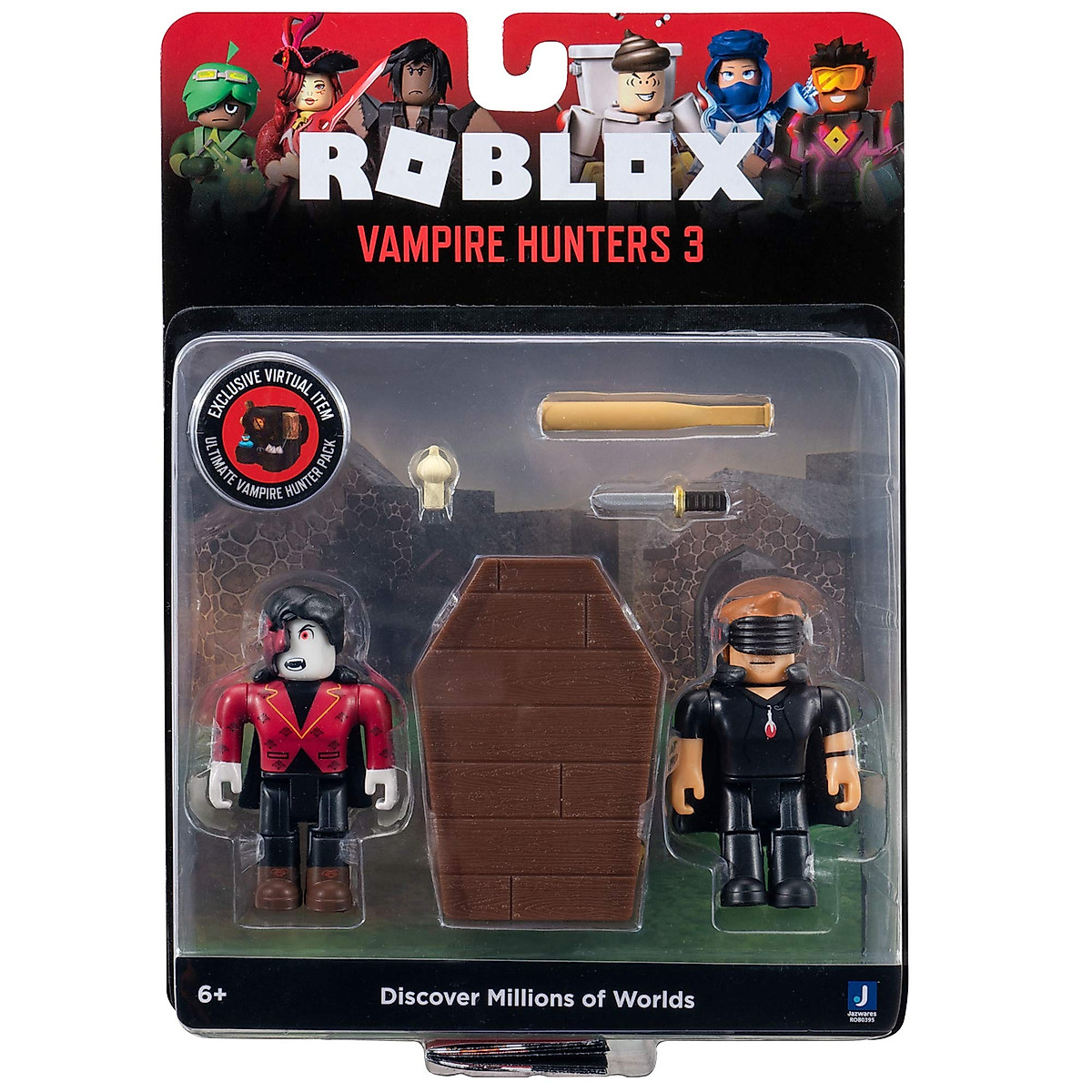 Roblox Action Collection - Vampire Hunter 3 Game Pack [Includes Exclusive Virtual Item]
