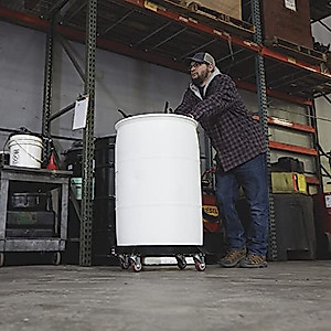 Strongway Heavy-Duty Drum Dolly - 55-Gallon, 900-Lb. Capacity