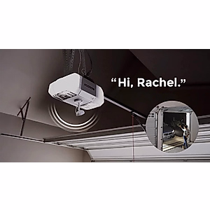 LiftMaster myQ Smart Garage HD Camera - WiFi Enabled - myQ Smartphone Controlled - Two Way Audio - Works with Key by Amazon in-Garage Delivery - Model MYQ-SGC1WLM, + Lens Cleaning Cloth