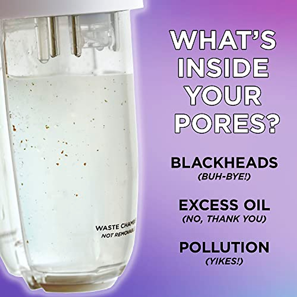 GLOfacial Hydro-Infusion Deep Pore Cleansing + Blue LED Clarifying Tool