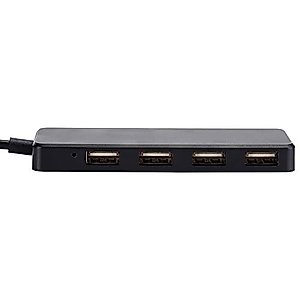 Voluxe Hub Adapter, 5Gbps Hub, Stable Small Size 4‑in‑1 Good Performance for Computer Desktop