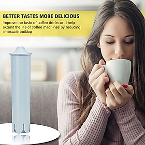 A1VOV-Replacement for Jura® Water Filter,Compatible with Jura® Clearyl/Claris Blue Capresso® Clearyl Coffee Water Filter,Water Filter Replacement 4pack