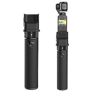 Smatree Portable Osmo Pocket 2 Battery Grip,Power Stick,5000mAh Extension Rod Power Bank Compatible with DJI Osmo Pocket 2 & DJI Osmo Pocket (Selfie Stick and External Battery Bank 2 in 1)