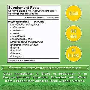 Liquid Multivitamin Raspberry & Liquid Probiotic 4oz Bundle by MaryRuth’s | Vegan Vitamin A, B, C, D3, E & Amino Acids | Immune, Digestion, Focus & Energy Support | Gut Health Supplement.