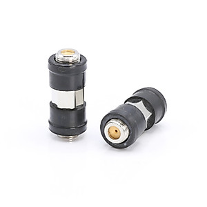 Weather Sealed Cable Extension Coupler - 4 Pack - Cable Extension Adapter (Barrel Splice - Coupler) - Connects Two Coaxial Video Cables (Female to Female Connector) 3GHz Rated
