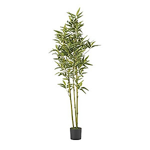 Christopher Knight Home Soperton 4.5' x 2' Artificial Bamboo Plant, Green