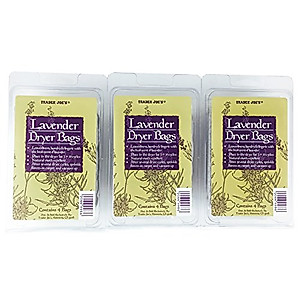 Trader Joes Lavender Dryer Bags (Pack of 3)