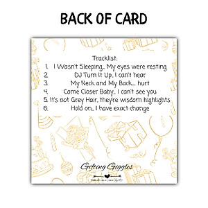 GIFTING GIGGLES Funny Birthday Card for Men – for him | Great Happy Bday Gift for Boyfriend, Husband, Brother, Dad, Best Friend, Son | 30th 40th 50th 60th 70th - Rude Joke | MADE IN USA