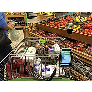 Cart Phone Caddy - Smartphone Holder for Shopping Cart - Safely Secures Cell Phone While you Shop