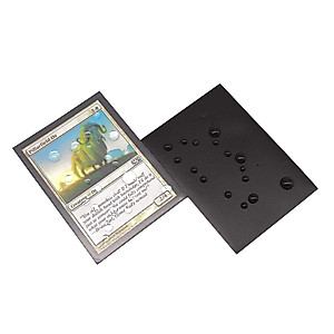 Zoopin Double Matte Card Sleeves,Black, 320pcs - Pack …