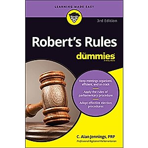 Robert's Rules for Dummies