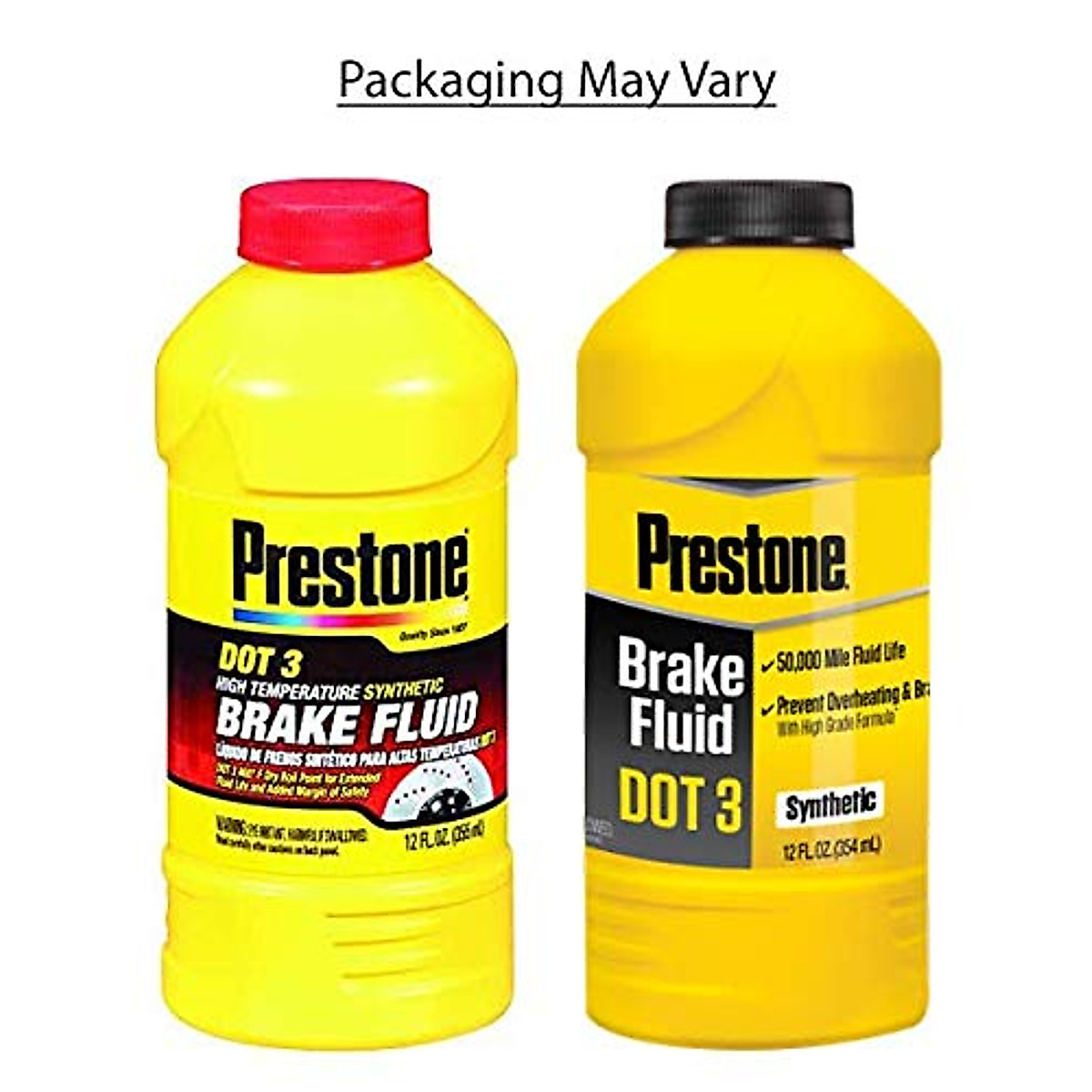 Prestone AS400 DOT 3 Synthetic Brake Fluid - 12 oz.