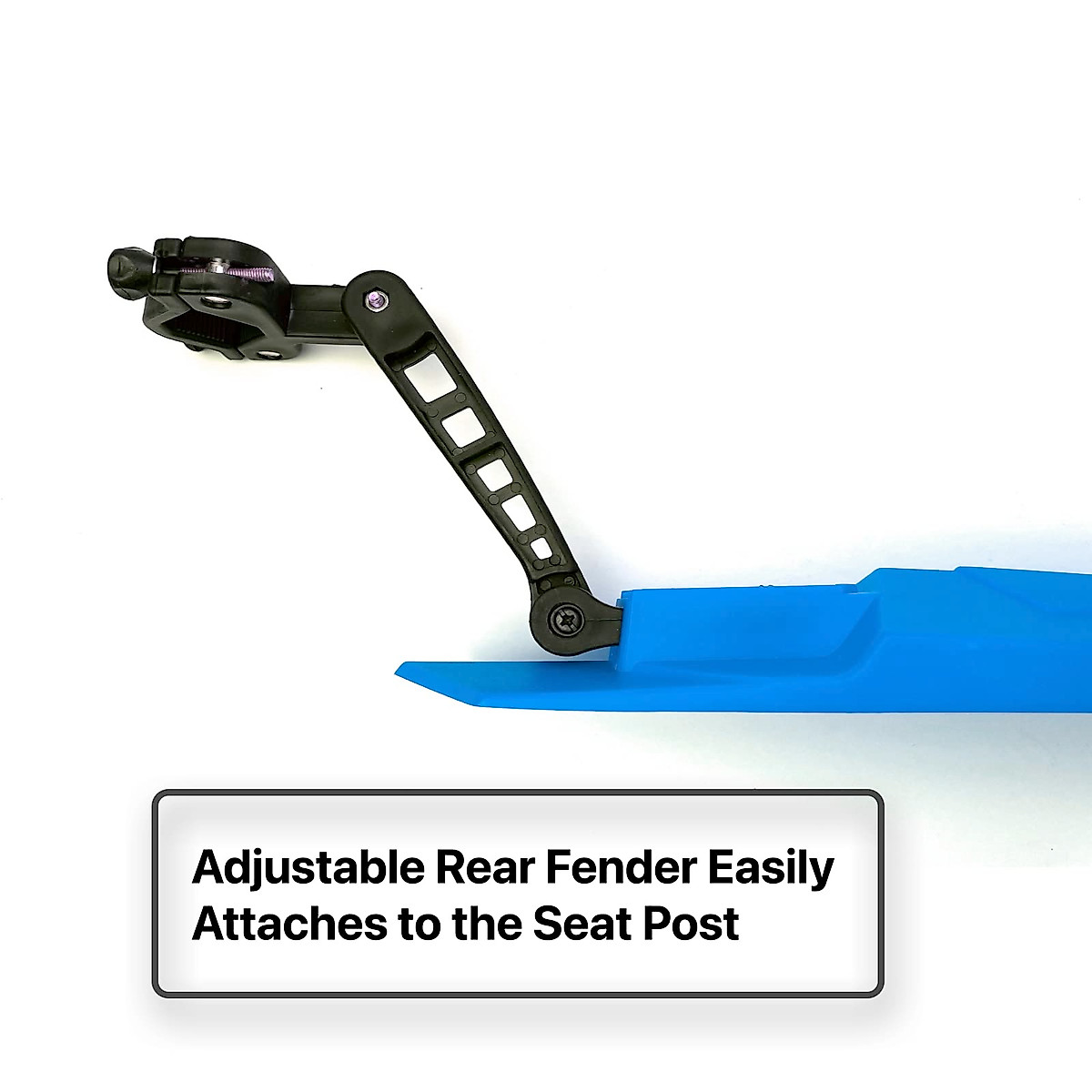 RNX Blue Mountain Bike Mud Guard Set Front and Rear Fenders, Wide, Universal, Adjustable