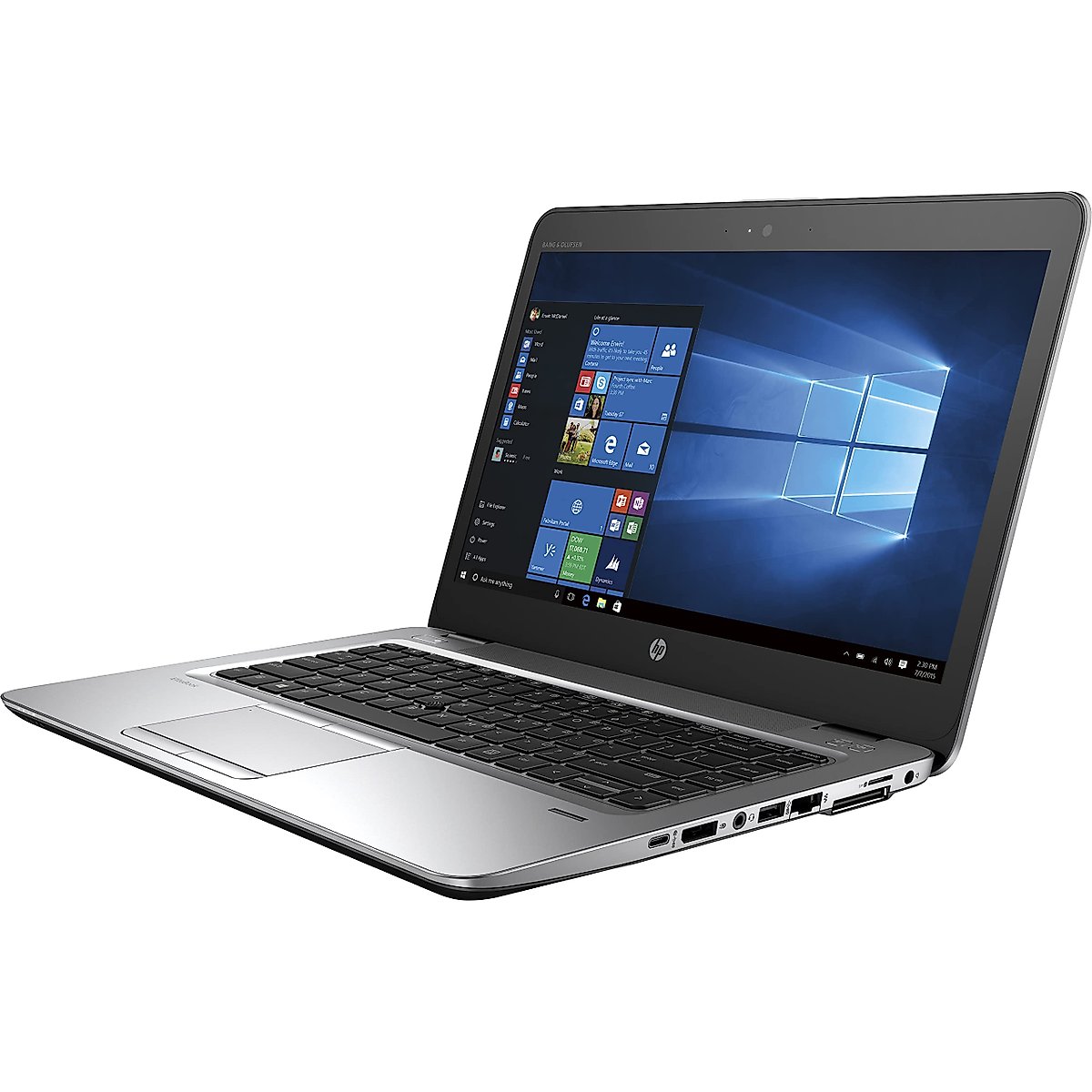 HP EliteBook 840 G3 Business Laptop: 14", Intel Core i5-6300U, 256GB SSD, 16GB DDR4, Fingerprint Reader, Backlit Keyboard, Windows 10 Professional 64 bit