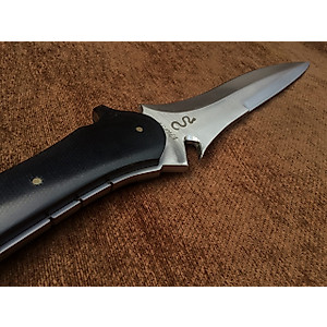 SUFI Custom Handmade 5160 Spring Steel RE4 Krauser Knife, Hunting knife, Gaming Knife, Medium Sized 2
