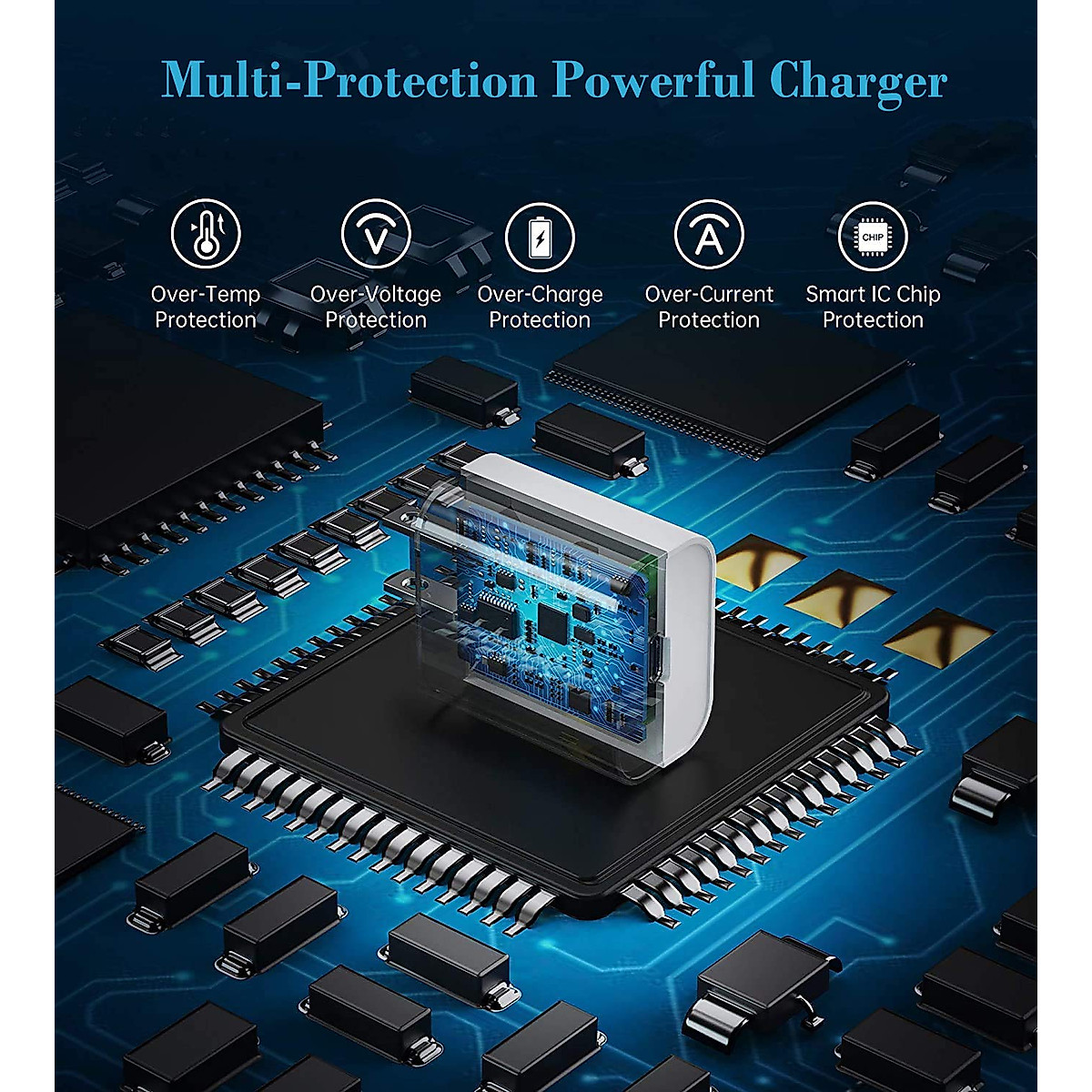 [MFi Certified] iPhone Charger Fast Charging,20W USB C Wall Charger Adapter with 6.6FT USB C to Lightning Cable for iPhone 14 Pro/14 Plus/13/12 Mini/12 Pro Max/11/X/XR/XS/8, iPad, AirPods Pro