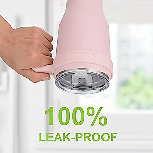 Zenbo 50 oz Mug Tumbler With Handle and Straw Lid | Stainless Steel Insulated Tumblers, Keeps Drinks Cold up to 34 Hours, Fit in Car Cup Holder, Dishwasher Safe,BPA Free