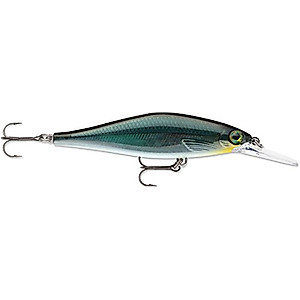 Rapala Shadow Rap Shad Deep 09 SDRSD09CBN: Shadow Rap Shad Deep 09 Carbon, One Size