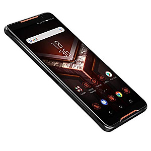 ASUS ROG Gaming Phone ZS600KL (Snapdragon 845, 8GBRAM, 128GB Storage, Dual-SIM, Android, 6" inch) (GSM Only, No CDMA) Factory Unlocked 4G Smartphone (Black) - International Version