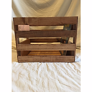 Darla'Studio 66 Vinyl Record Holder Wood Crate