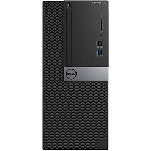 Dell OptiPlex 5050 Tower Desktop PC, Intel Quad Core i5-7500 up to 3.8GHz, 16G DDR4, 512G SSD, Windows 10 Pro 64 Bit-Multi-Language Supports English/Spanish/French(Renewed)