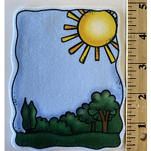 Days of Creation 23 PRECUT Felt Figures Bible Felt/Flannel Board Stories Story Plus Lesson Guide & Activity Coloring Pages
