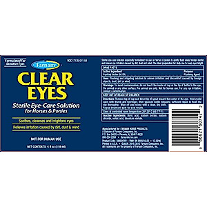 Clear Eyes for Horses, 4fl oz