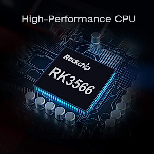 Android 11.0 TV Box H96 MAX RK3566 Quad Core 8GB RAM 64GB ROM with Dual Wi-Fi 2.4G/5.0G, BT 4.0/ 3D Ultra HD 8K/ H.265/ 1000M LAN/ USB 3.0 Smart TV Box